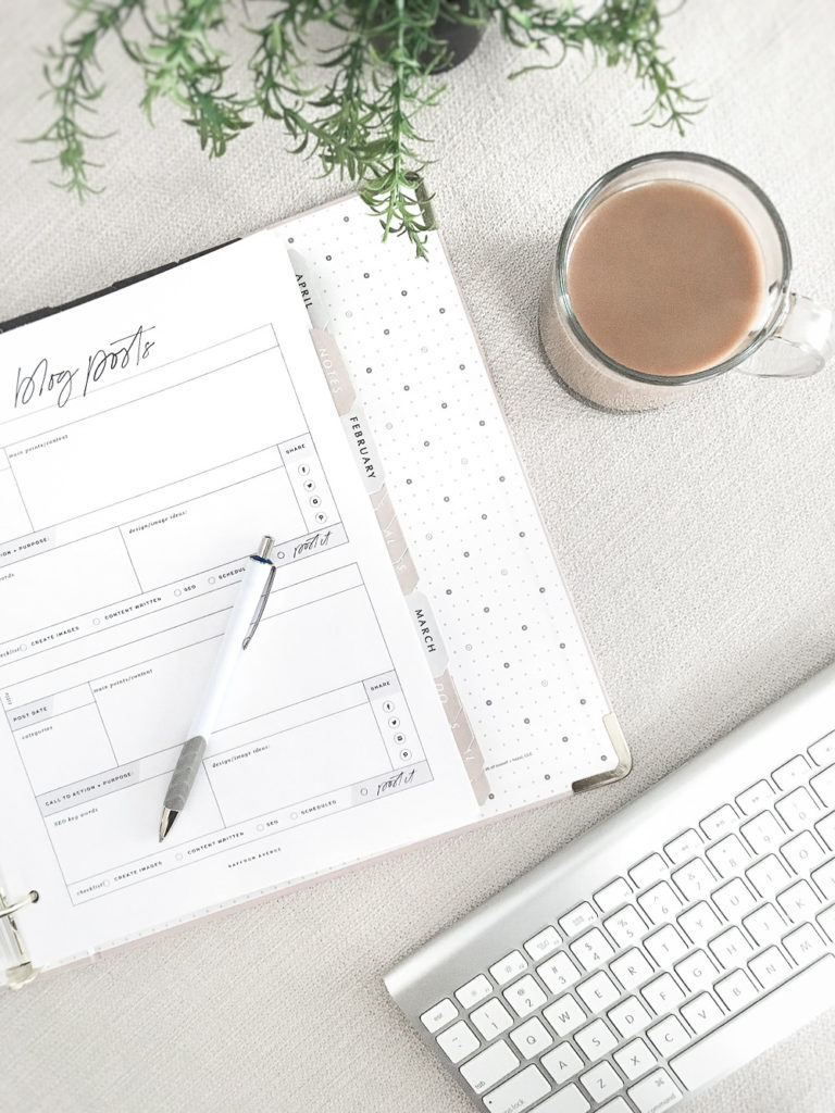 How to Organize Your Planner For Success All Year Long