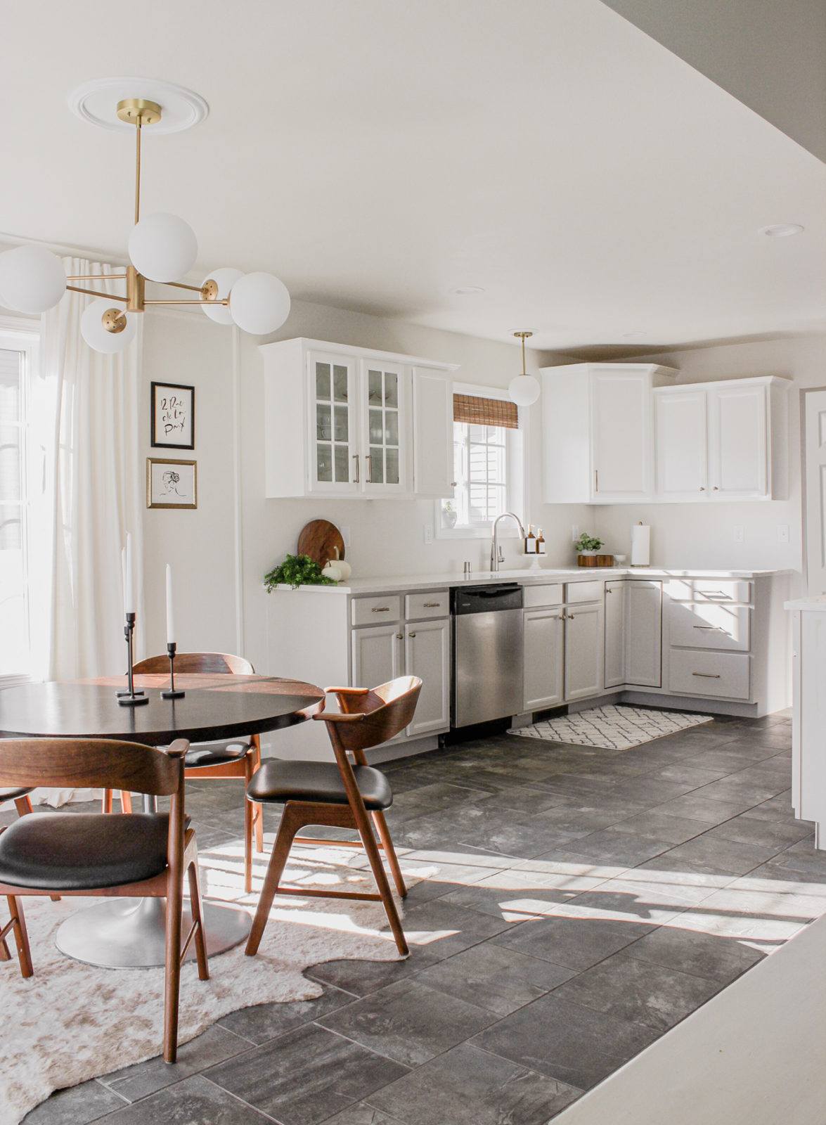 Our Dining and Kitchen Makeover - The Before & After Transformation ...