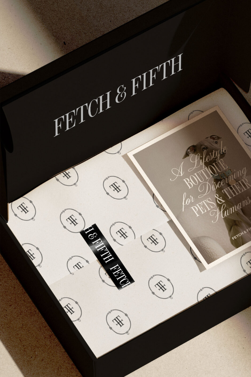 Luxury Pet Brand Identity Design by Saffron Avenue